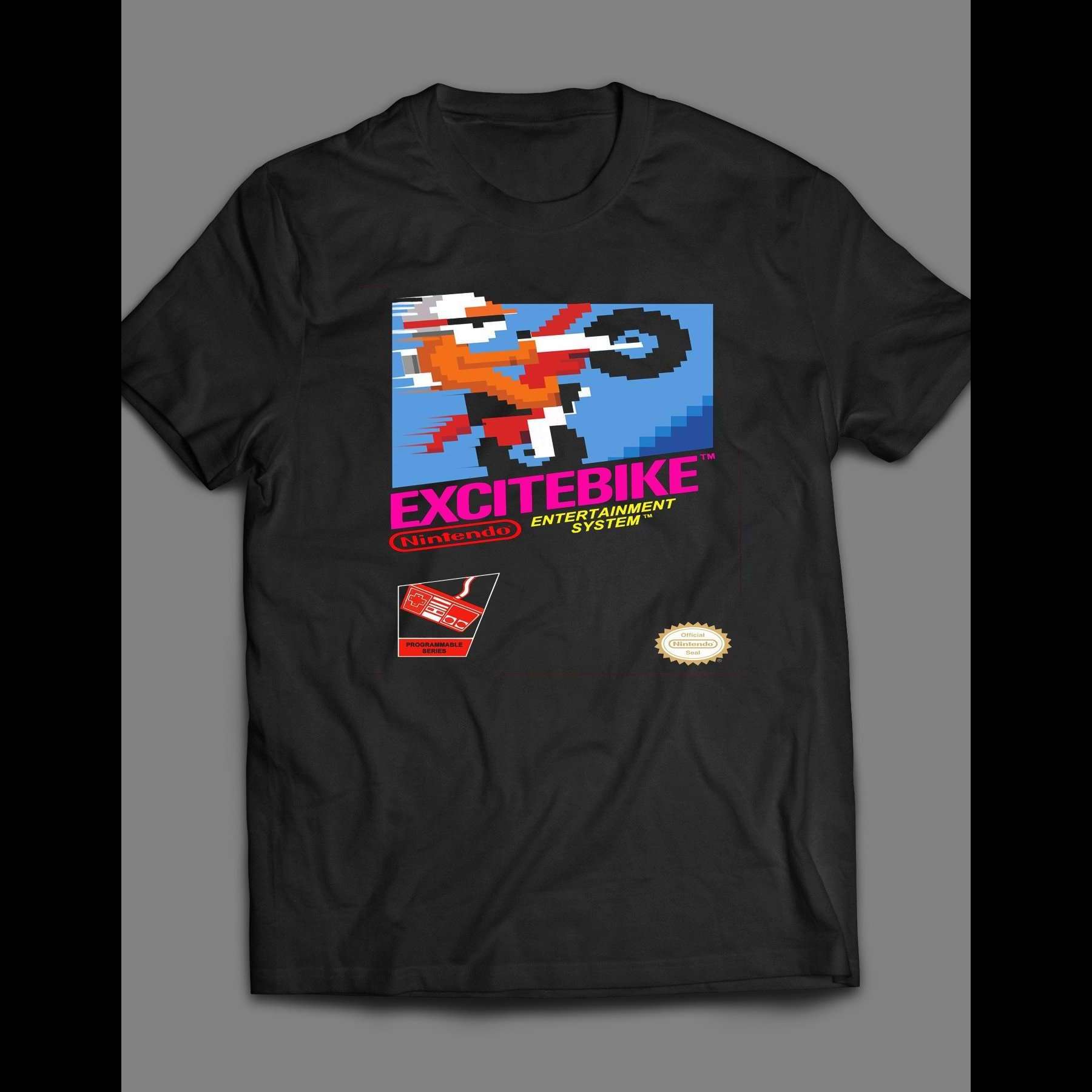 CLASSIC RETRO GAME EXCITE BIKE SHIRT – OldSkool Shirts