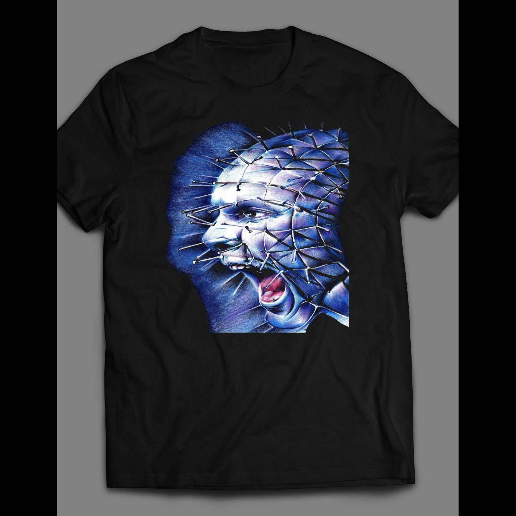 HELLRAISER PINHEAD SCREAM HORROR MOVIE SHIRT – OldSkool Shirts