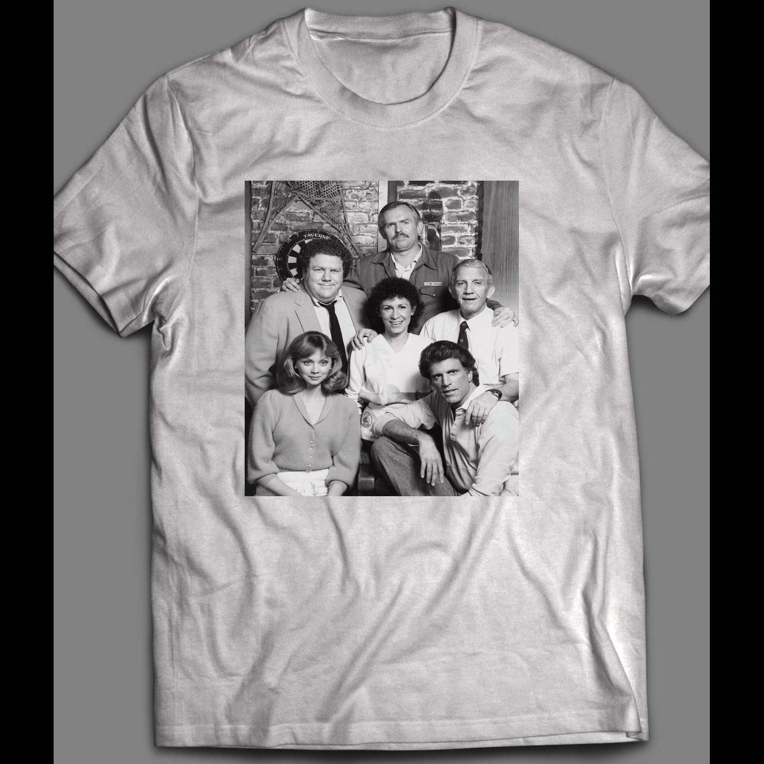 1980’s TV SITCOM CHEERS CREW PHOTO SHIRT – OldSkool Shirts