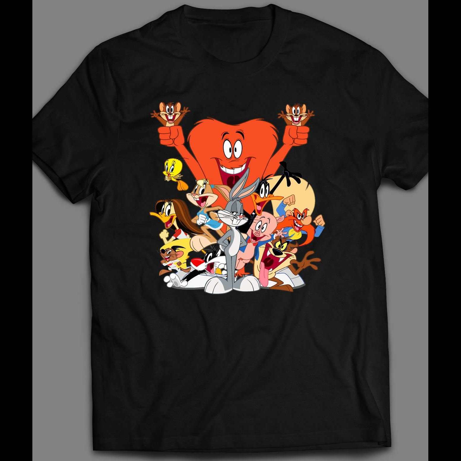 OLDSKOOL LOONEY CARTOON CHARACTERS CUSTOM SHIRT – OldSkool Shirts