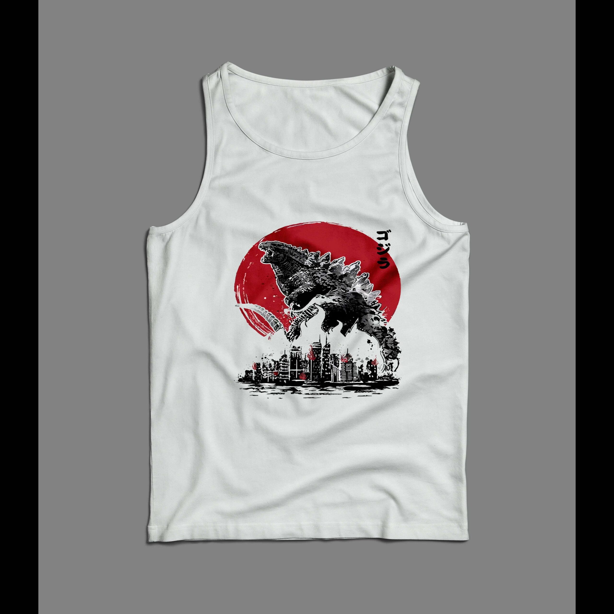 RISE OF THE KING GODZILLA KING OF THE MONSTERS MEN’S TANK TOP ...