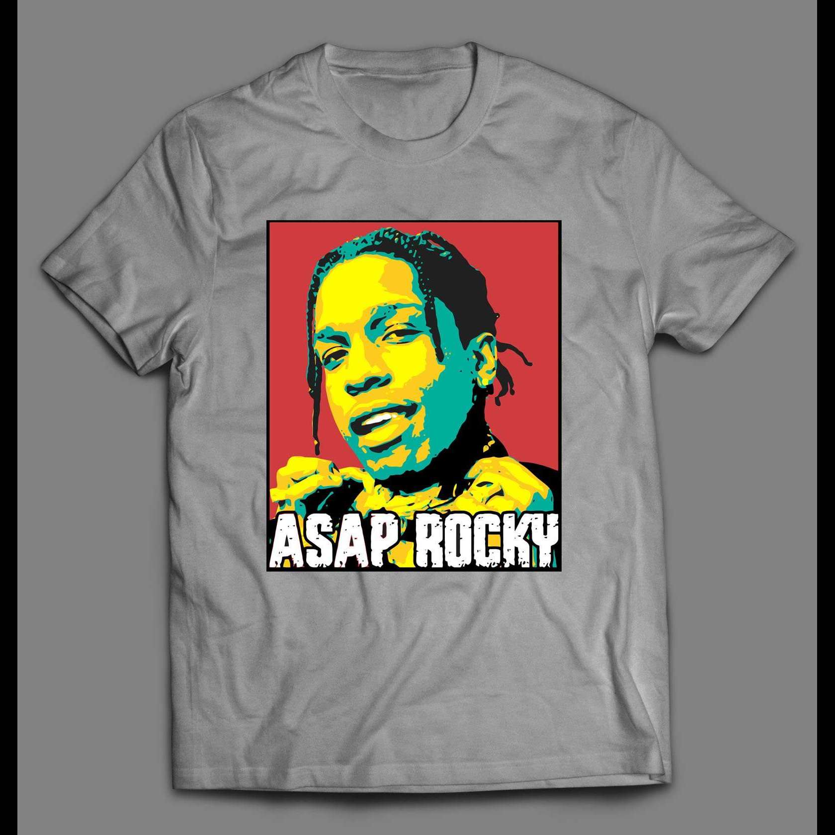 RAPPER ASAP ROCKY POP ART SHIRT