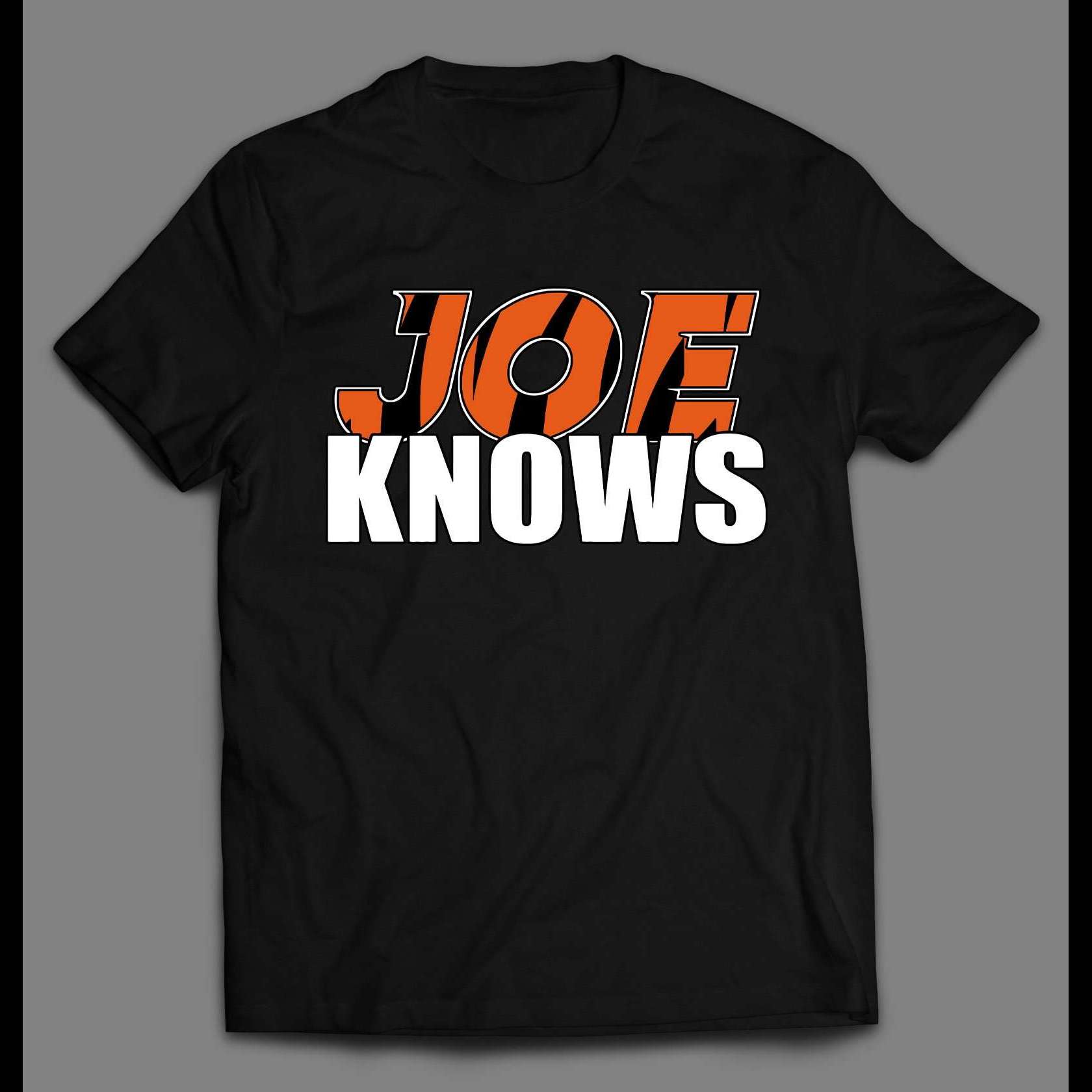 QB JOE KNOWS HIGH QAULITY FOOTBALL SHIRT – OldSkool Shirts