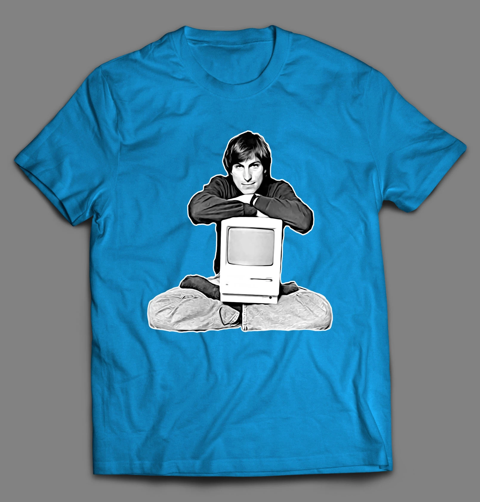 VINTAGE STEVE JOBS PHOTO SHIRT – OldSkool Shirts