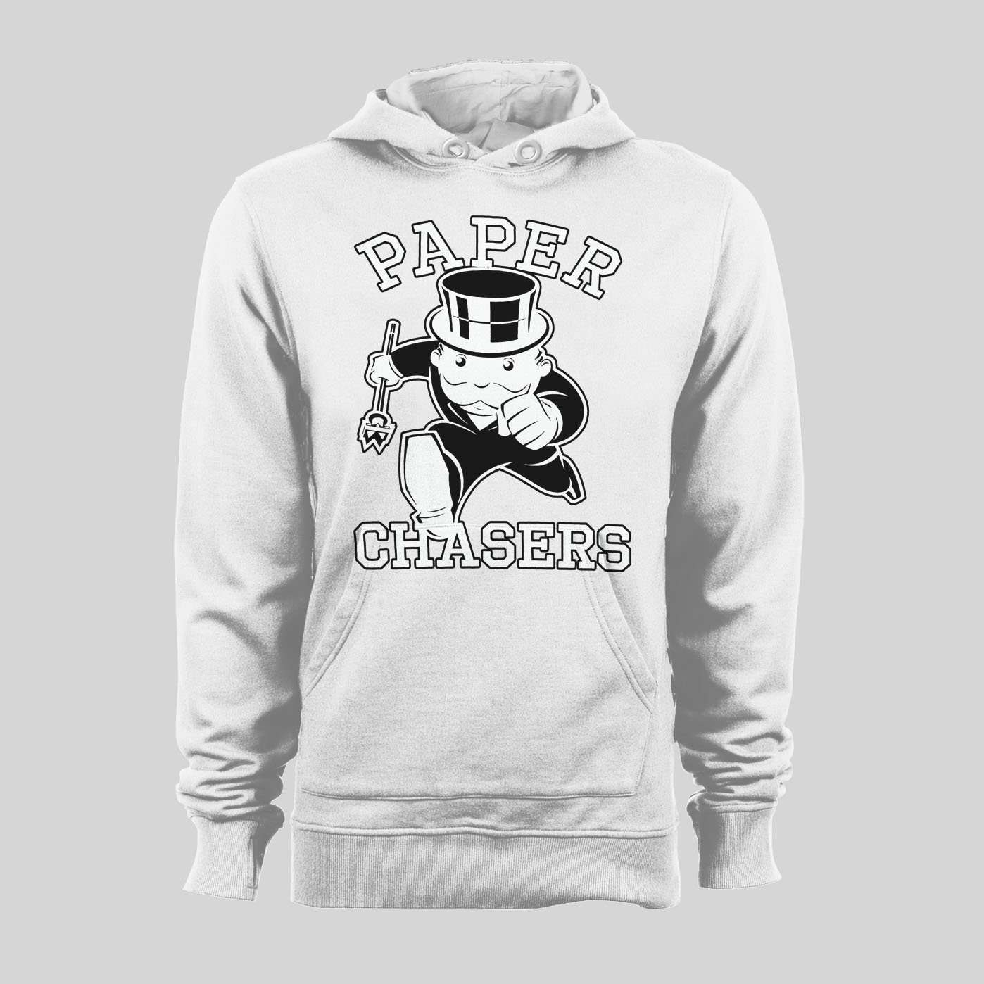 MR. MONEYBAGS PAPER CHASER MONOPOLY HOODIE – OldSkool Shirts