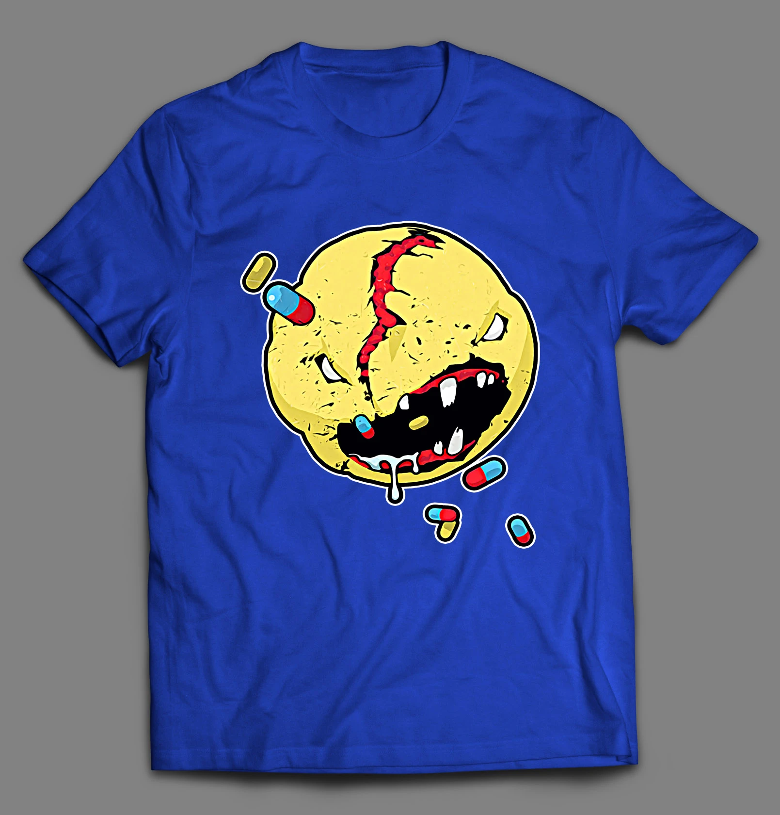 PILL EATING MONSTER SHIRT – OldSkool Shirts