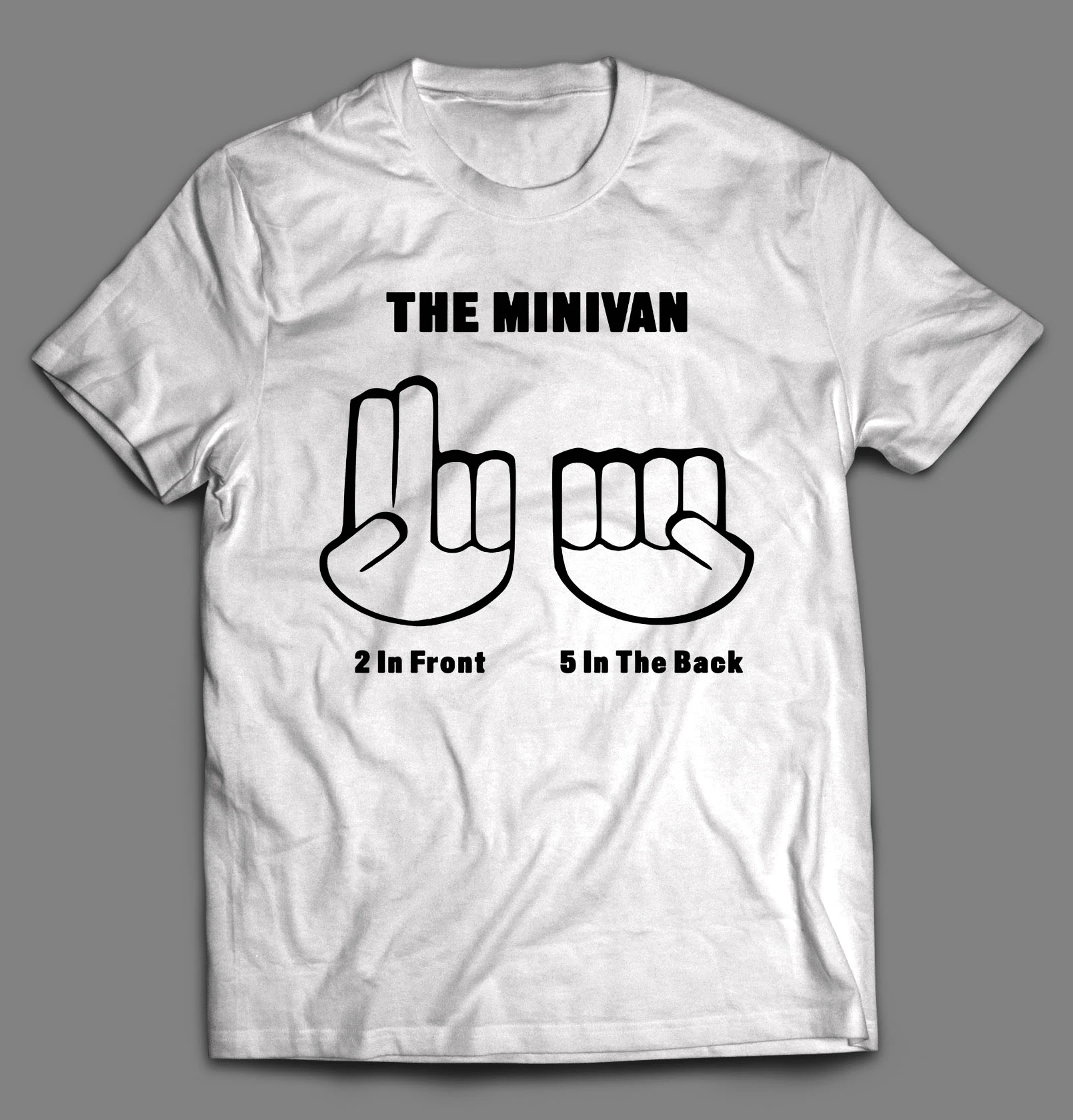 THE MINI VAN 2 IN THE FRONT 5 IN THE BACK SHIRT – OldSkool Shirts