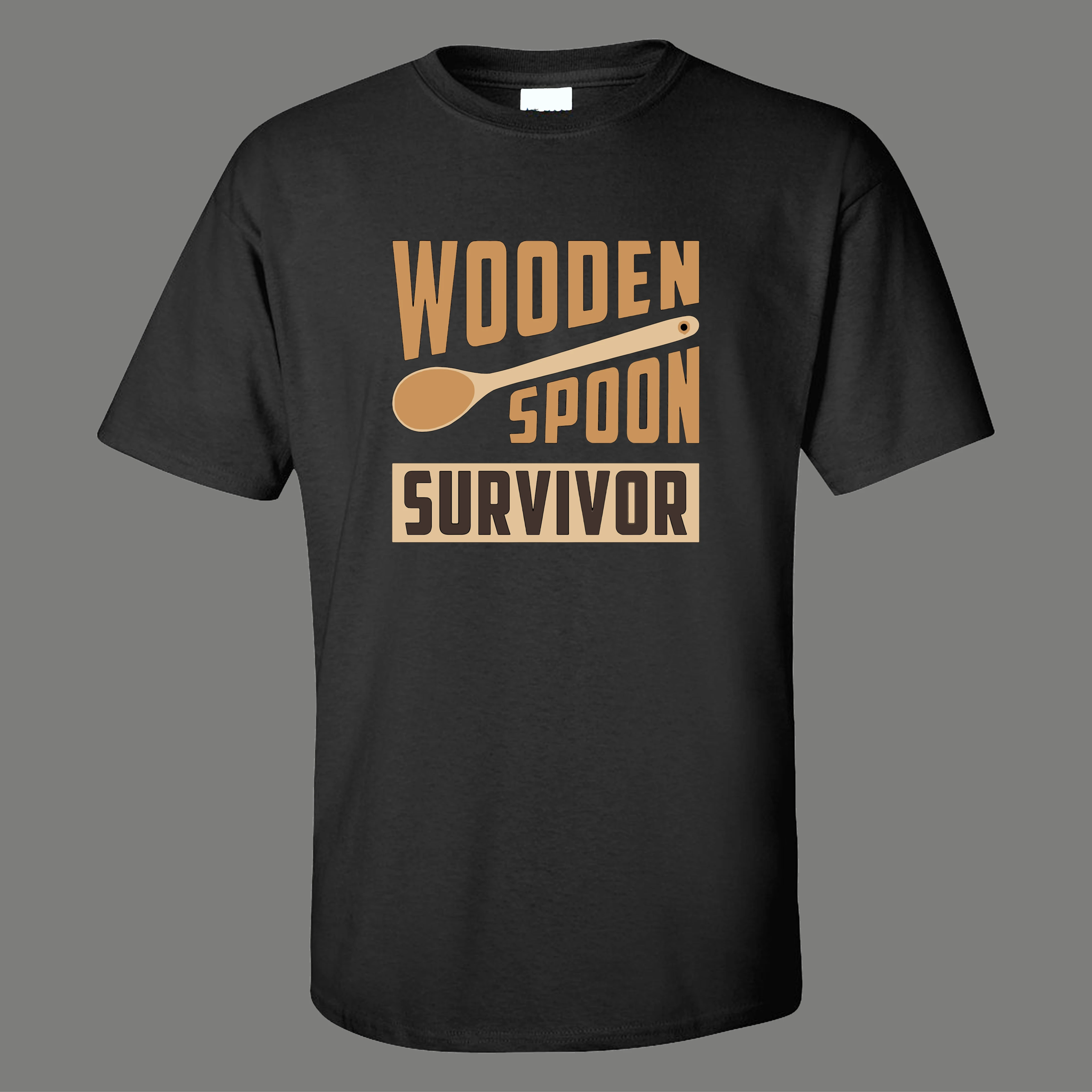 WOODEN SPOON SURVIVOR CARTOON ART 80S KIDS TEES QUALITY SHIRT ...