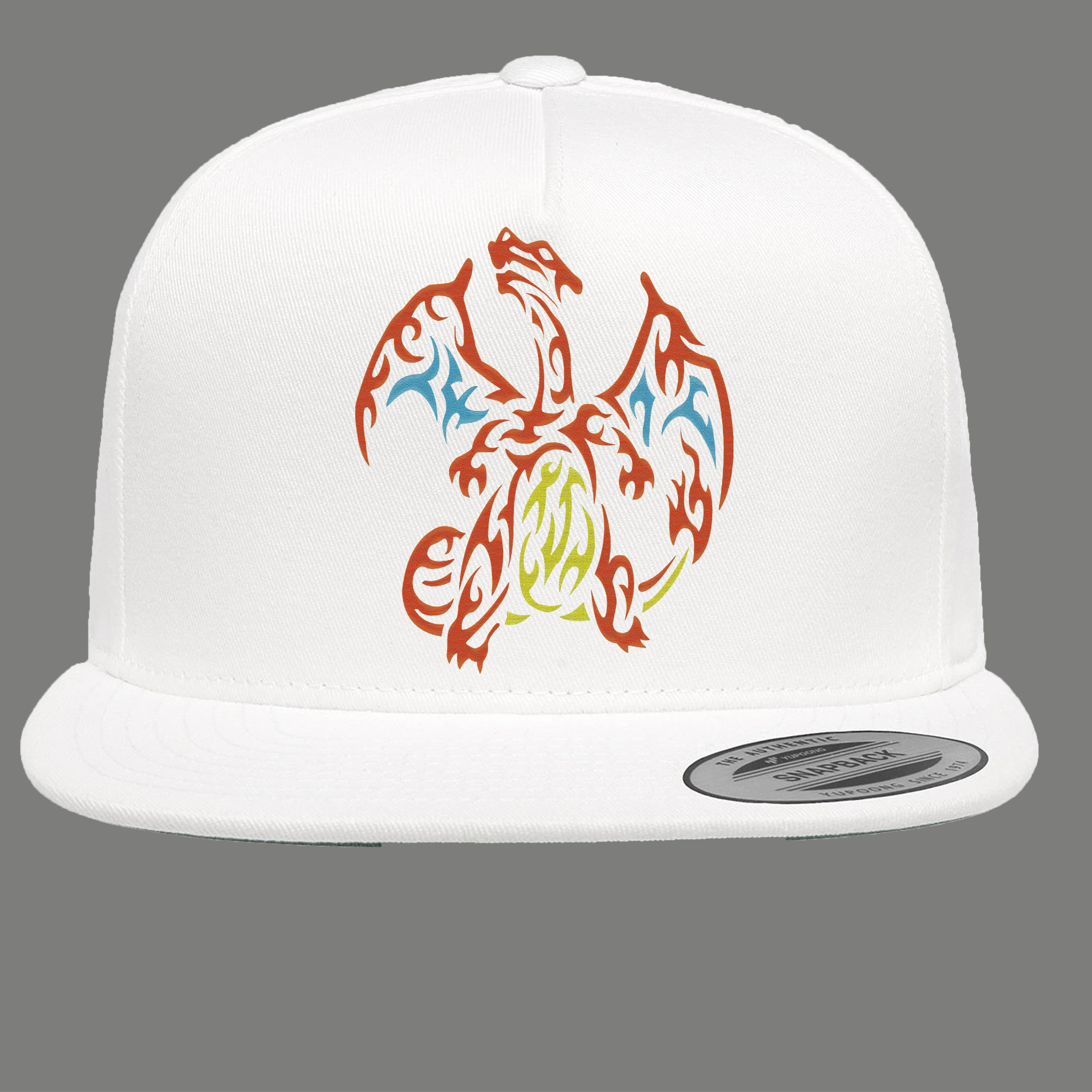 High Quality Charizard Tribal Design Snapback Hat